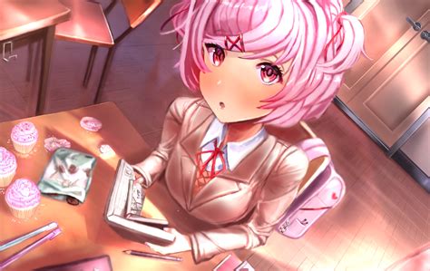 Natsuki Doki Doki Literature Club Image By Natsuwatch 3919559