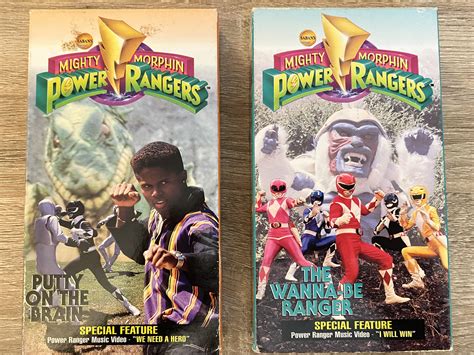 Mighty Morphin Power Rangers Vhs