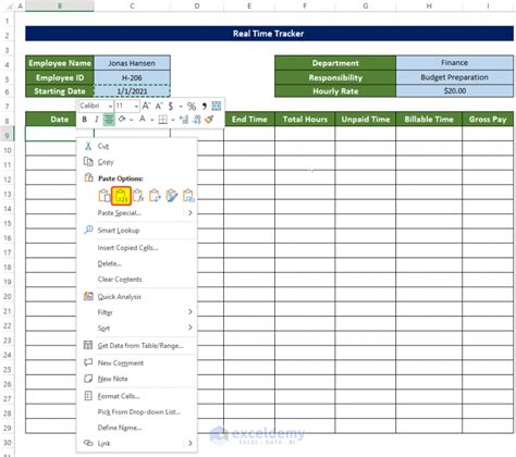 How To Create Real Time Tracker In Excel With Detailed Steps