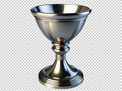 Premium Psd Silver Trophy