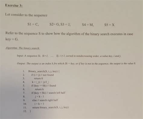 solved exercise 3 let consider to the sequence s1 c s2