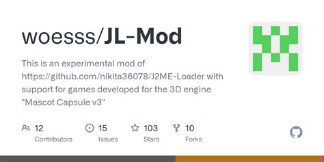 Github Woesss Jl Mod This Is An Experimental Mod Of Https Github Nikita J Me