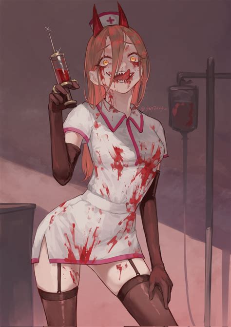 Power Chainsaw Man Drawn By Saydens Danbooru