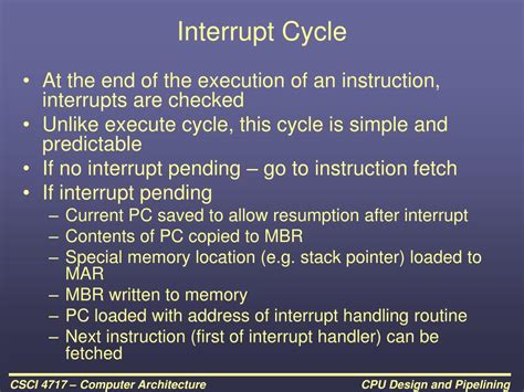 Interrupt Cycle In Computer Architecture Ppt At Troy Musselman Blog