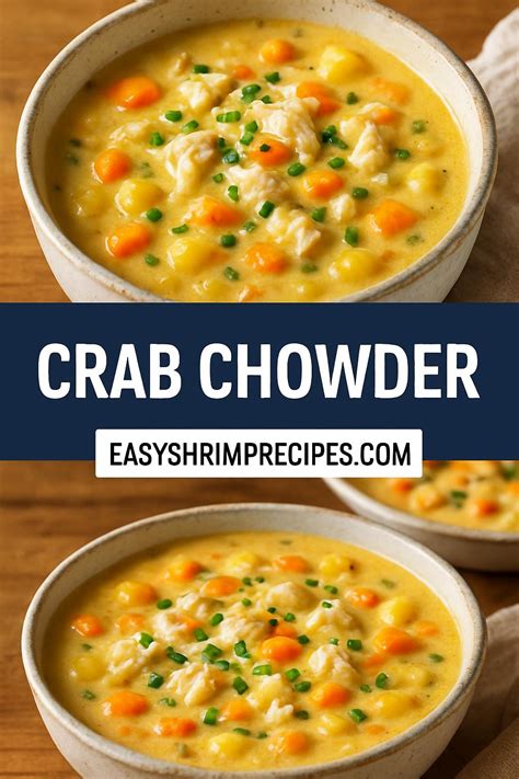 Crab Chowder Creamy Rich And Comforting