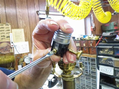 Lamp Parts And Repair Lamp Doctor Brass Table Lamp With Burnt Socket Interior