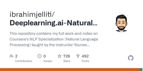 Deeplearningai Natural Language Processing Specialization1 Natural
