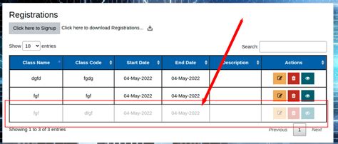 How To Show And Hide A Row Using Action Button In Tabledata Datatables Forums
