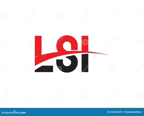LSI Letter Initial Logo Design Stock Vector Illustration Of Element Abstract 236632233