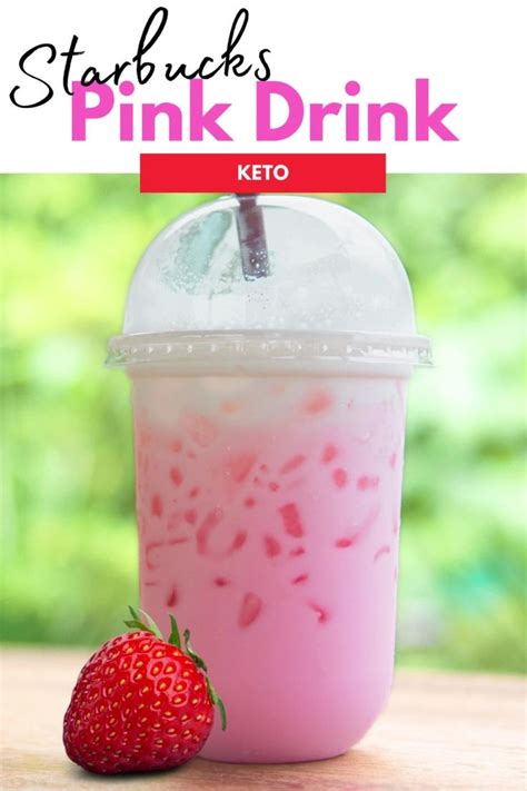 Copycat Starbucks Keto Pink Drink Pepper Porch Beverage [video