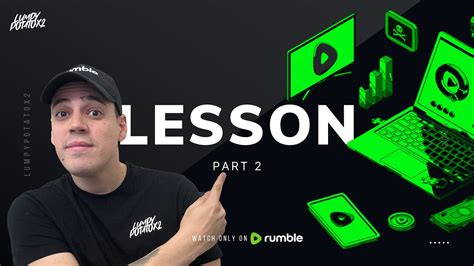 Lumpy Lesson Getting Started On Rumble