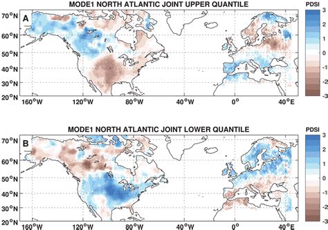 Composite Palmer Drought Severity Index Pdsi For The North American