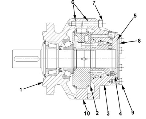 Turret Rotation Motor Assembly 7011642 Cuoq Forest Diffusion
