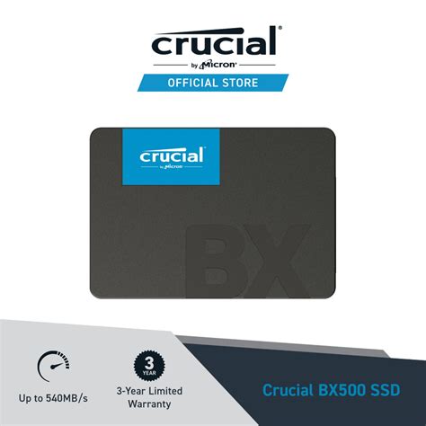 Crucial BX SATA SSD GB GB TB CTXXXXBX SSD Shopee Singapore