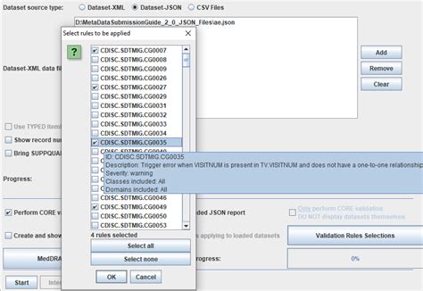 Improvement Request Result Of List Rules Valid Json · Issue 218 · Cdisc Orgcdisc Rules Engine