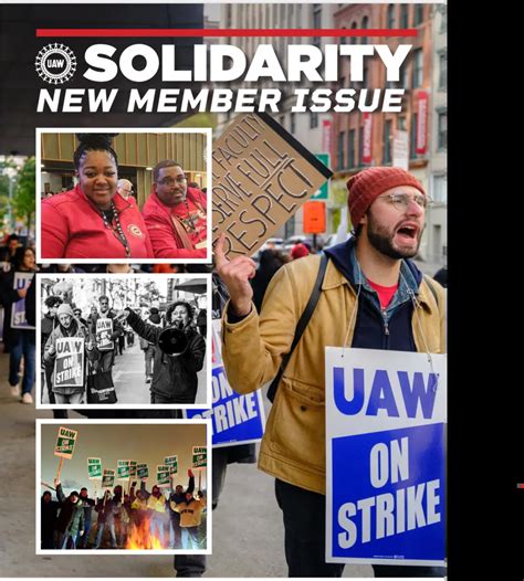 Solidarity Magazine New Member Issue Uaw Region 2b
