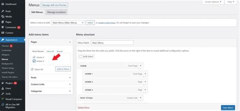 Linwall Menu 7kclick
