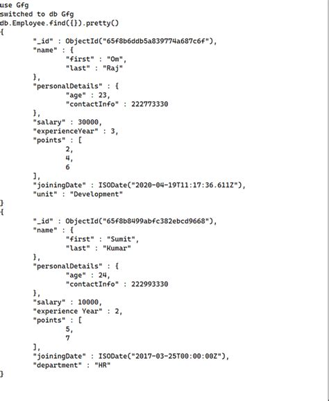 How To Remove A Field Completely From A Mongodb Document Geeksforgeeks