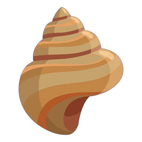 Shell Icon Cartoon Style 14577379 Vector Art At Vecteezy