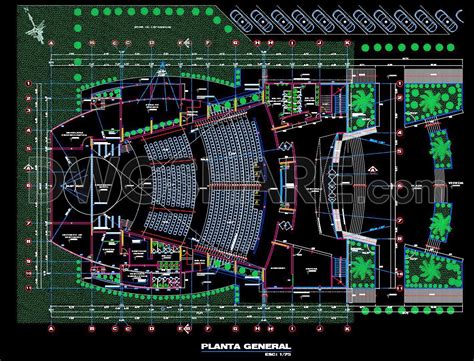 26 Free Download Cad Section Drawing Of A 700 Seat Auditorium