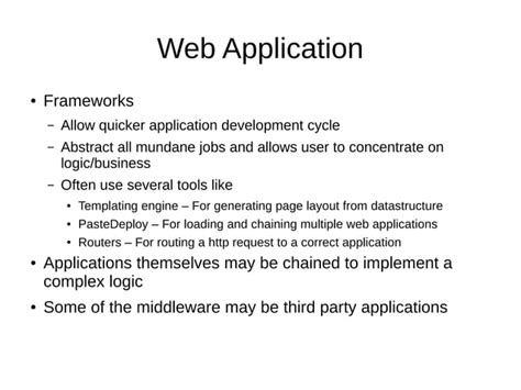 Python WSGI Introduction PPT Python WSGI Introduction PPT