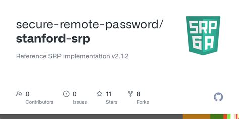 Github Secure Remote Passwordstanford Srp Reference Srp