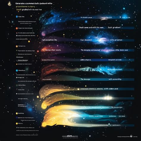 Space Gradient Poster Premium Ai Generated Image