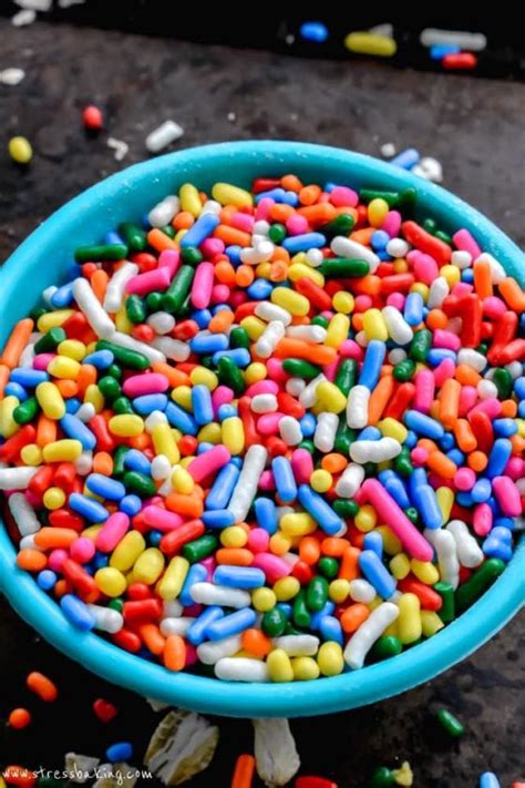 Sprinkles The Different Types Of Sprinkles And How To Use Them Stress Baking