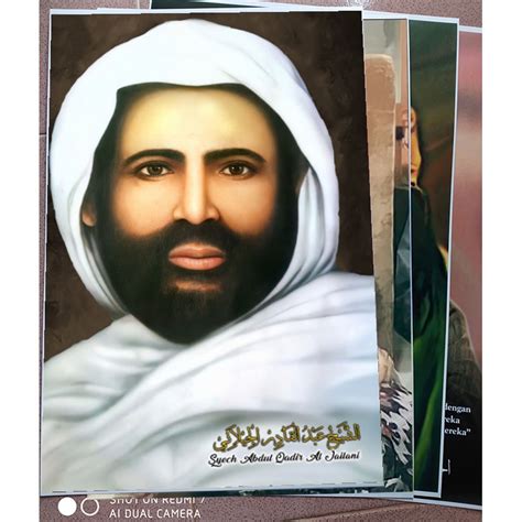 Jual Poster Jumbo Syech Abdul Qadir Al Jailani Luster Cetak Uv Shopee