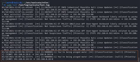 How To Install Suricata In Kali Download Rulesets And Generate A