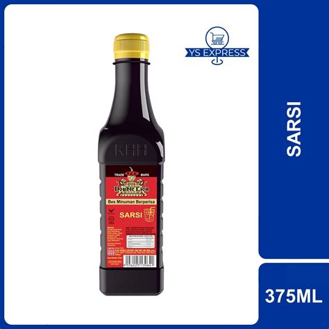 Double Lion Sarsi Flavoured Concentrated 375ml Bes Minuman Berperisa
