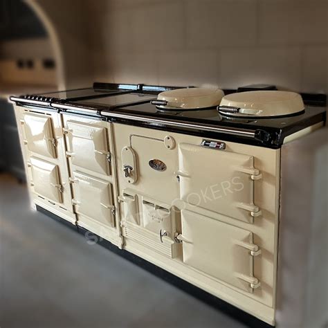 Reconditioned 4 Oven 13amp Classic Aga Cooker With Module Cream