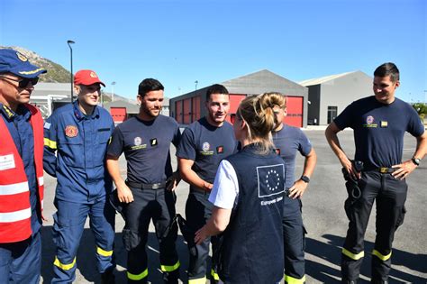 Firefighters On Standby Sharing Expertise While Saving Lives