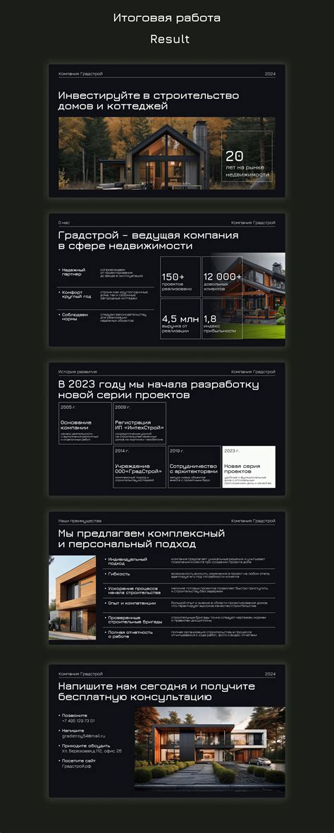 Дизайн презентации Presentation Design Behance