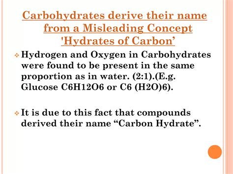 General Introduction And Classification Of Carbohydrates PPT