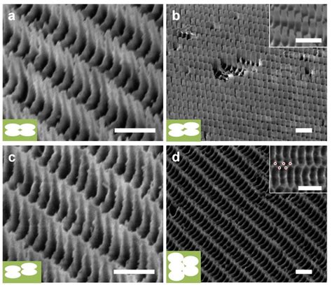 High Aspect Ratio Nanostructures Obtained By Stitch Etching A Download Scientific Diagram