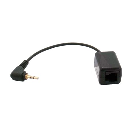 25 Mm To Rj 9 Male Female Headset Adapter