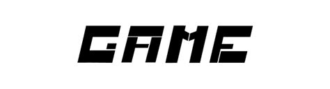 Game Font Game Font