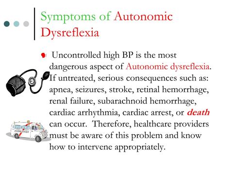Ppt Autonomic Dysreflexia Powerpoint Presentation Free Download Id 1227984