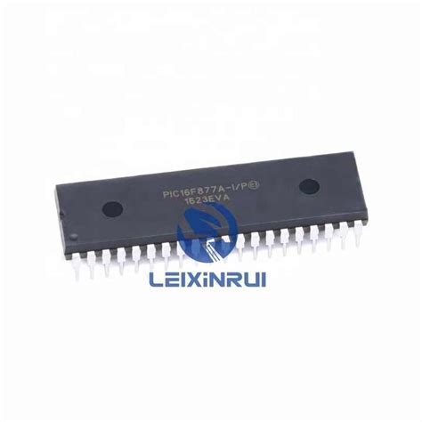 Microcontroller Chip Ic Dip 40 Pic16f877a I P