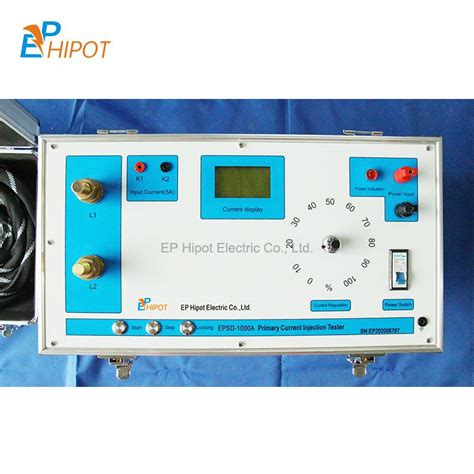 1000a Primary Current Injection Tester Primary Injection High Current Test Set Epsd 1000a