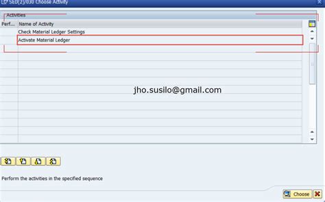 Activation Of Material Ledger In Sap Omx1 ~ Jho 347