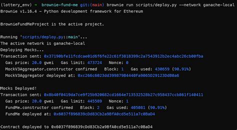 Deploying Ganache Local Wbrownie Vm Exception While Processing Transaction Invalid Opcode