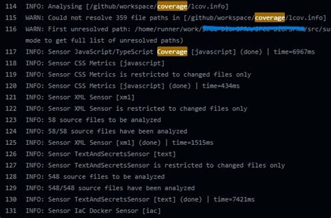 Code Coverage Not Detected By SonarCloud Scan SonarQube Cloud Sonar Community