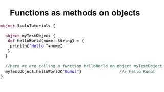 Scala Functions PPTX