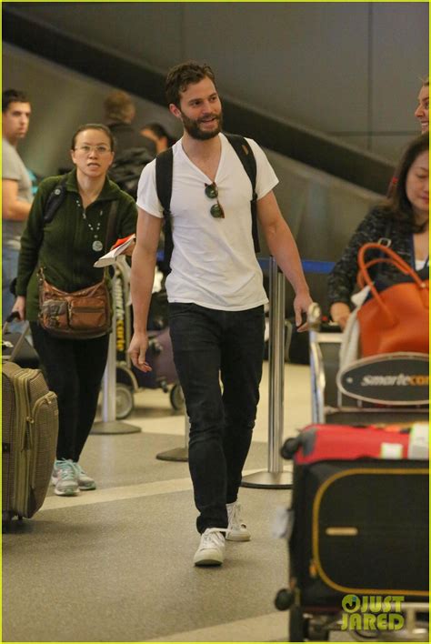 Jamie Dornan Tied Up Tucked Away His Junk In Flesh Colored Bag For Fifty Shades Of Grey Sex