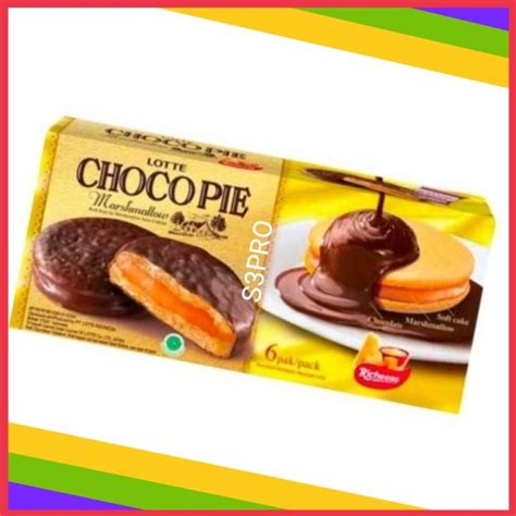 Biskuit Choco Pie Cheese Marshmallow Isi 6pcs Lazada Indonesia