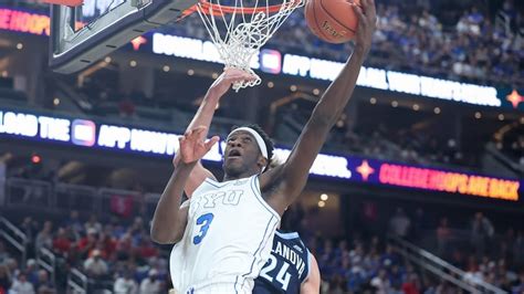 Freshman Aj Dybantsa Stars As No 8 Byu Beats Villanova