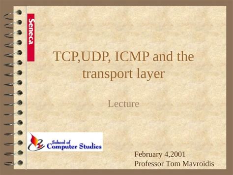 PPT Tcp Udp Icmp And The Transport Layer DOKUMEN TIPS