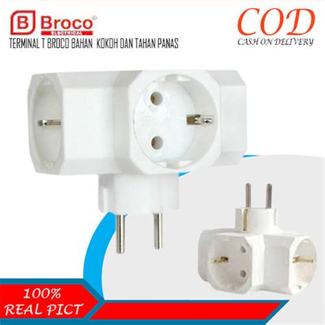 Steker T Arde Persegi White Broco Lazada Indonesia